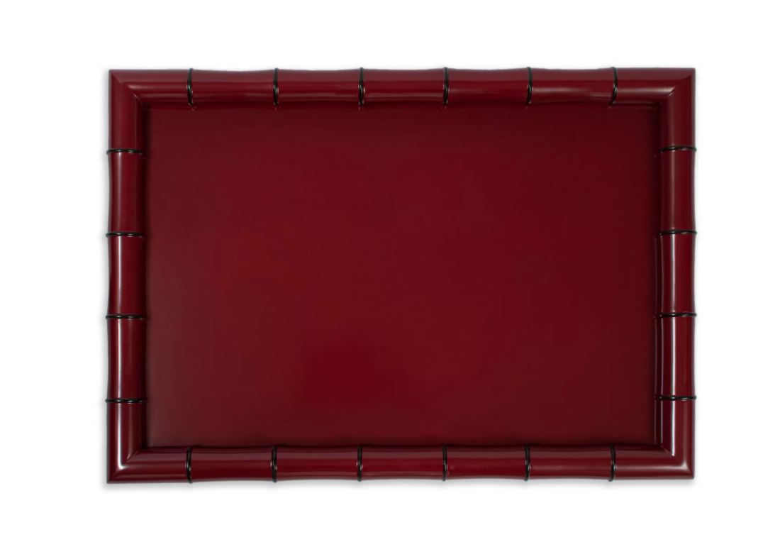 Cane Tray Large - Ruby – Jessica Buckley Interiors